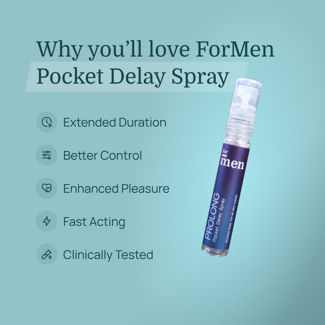 ForMen Pocket Delay Spray | Long Lasting Pocket Spray for Men – Formen ...