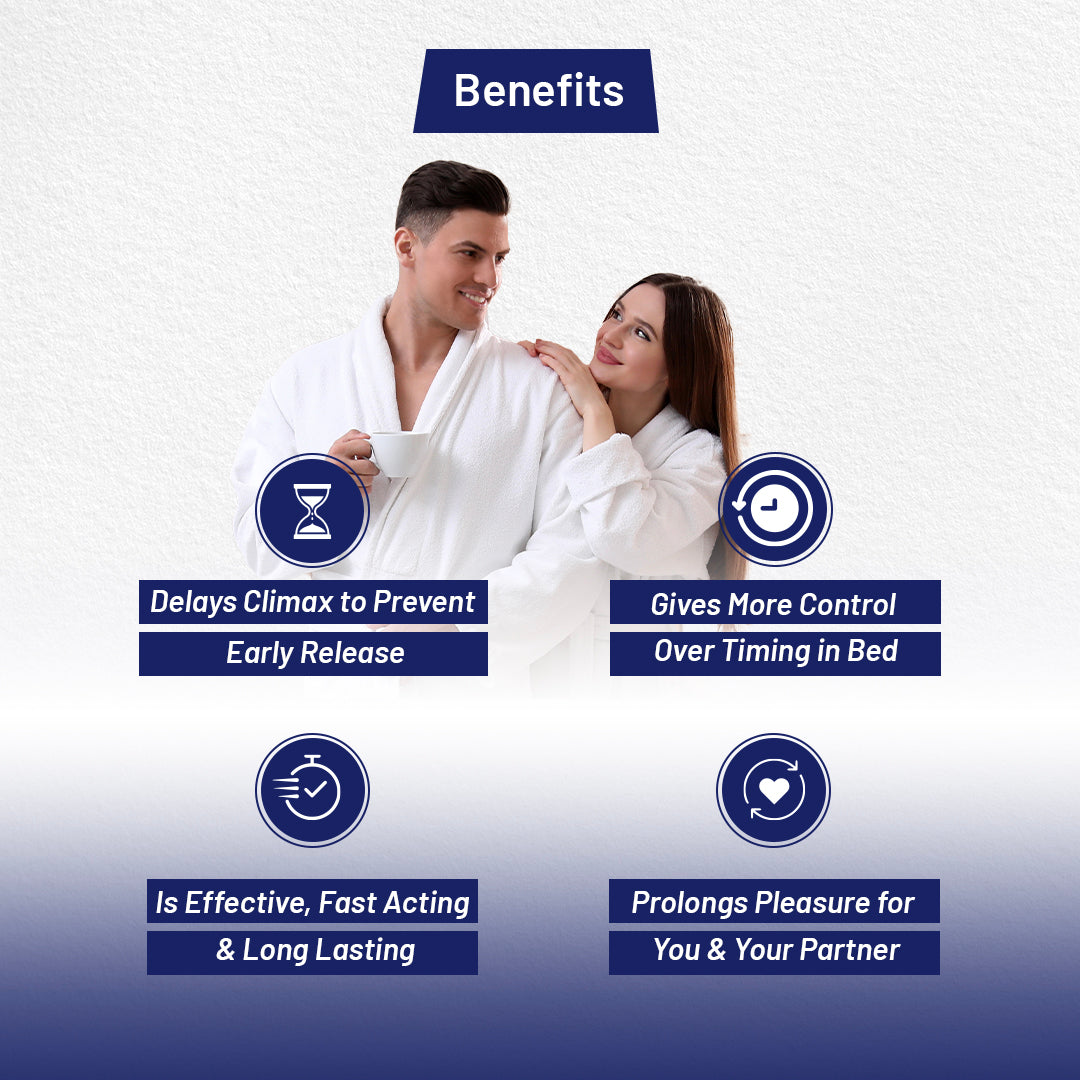 JoyMax Climax Delay Kit | ForMen Delay Control Gel & Dotted Condoms ...