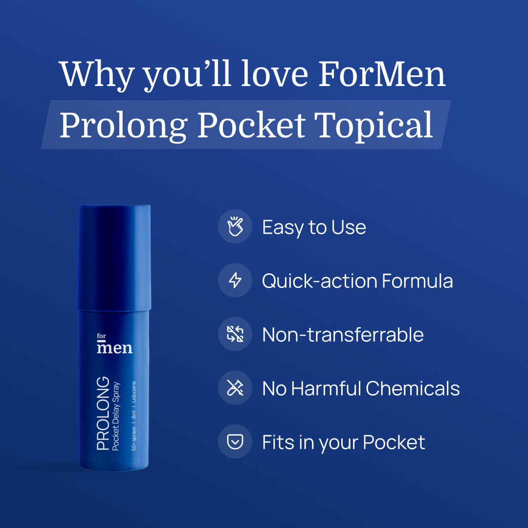 ForMen Pocket Delay Spray | Long Lasting Pocket Spray for Men – Formen ...