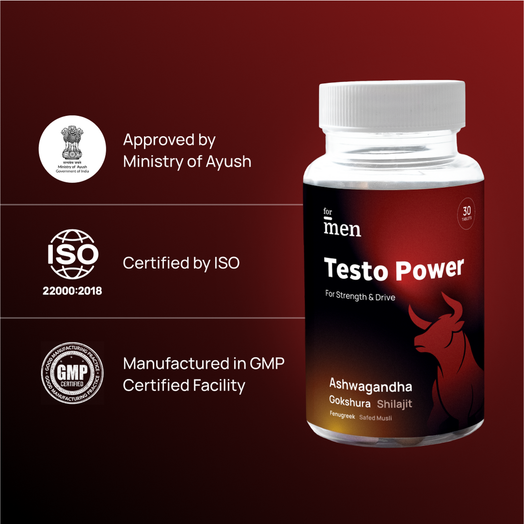Testo Power – Classic Ayurvedic tablets for Strength, Drive, Energy ...