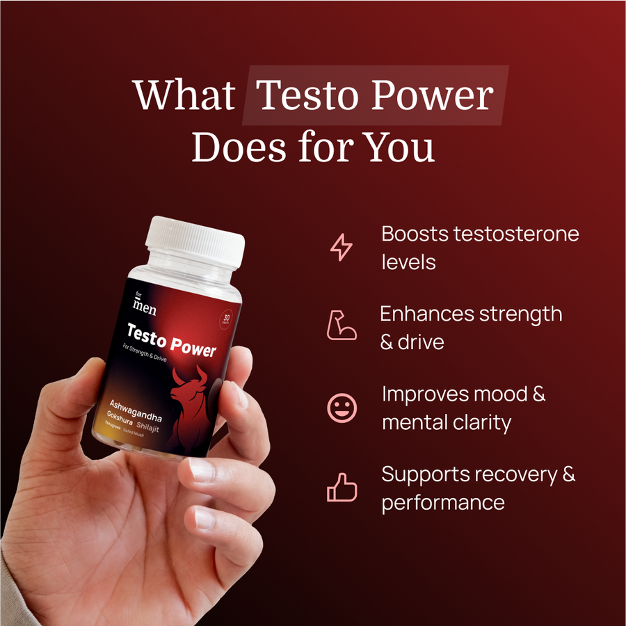 Testo Power – Classic Ayurvedic tablets for Strength, Drive, Energy ...