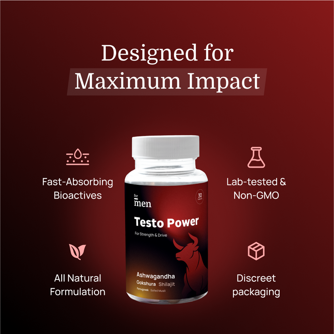 Testo Power – Classic Ayurvedic tablets for Strength, Drive, Energy ...