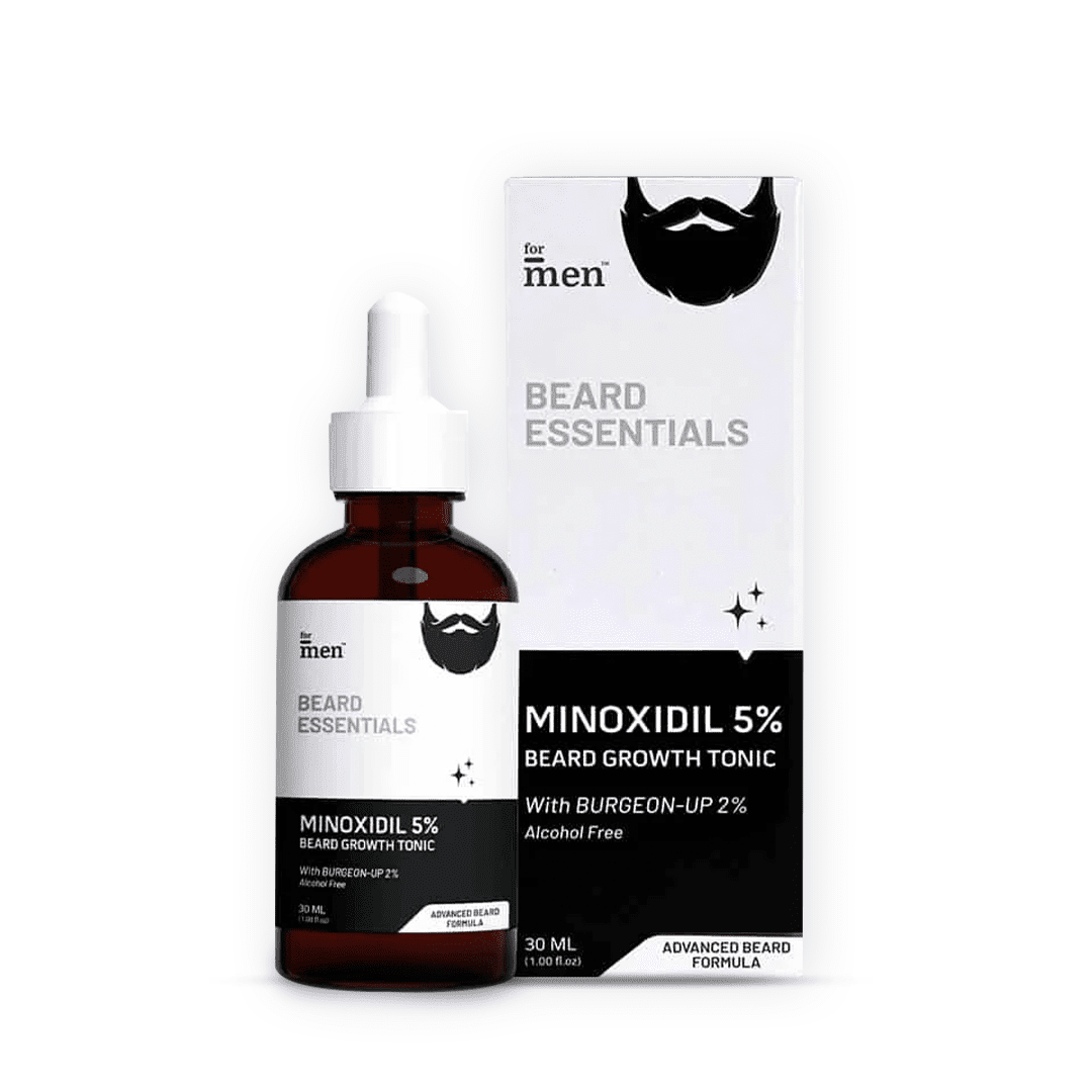 ForMen Minoxidil 5% Beard Growth Tonic | Minoxidil Beard Oil – Formen ...